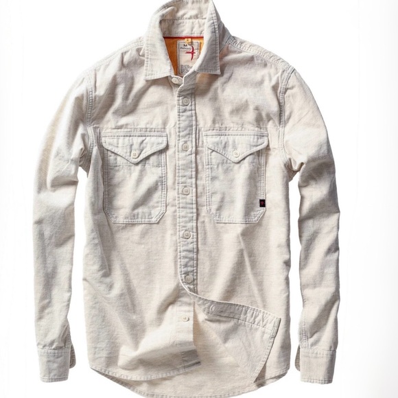 Relwen | Shirts | Relwen Corduroy Shirt In Cream | Poshmark